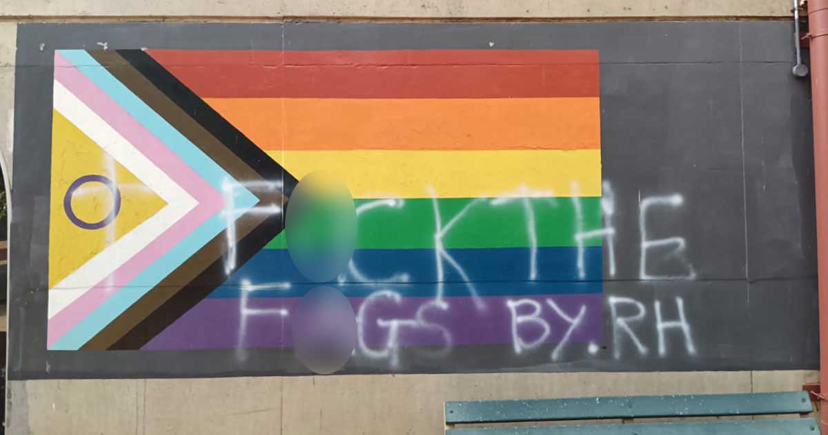 Homophobic Gestures as NWU Students March Over Pride Flag Vandalism ...